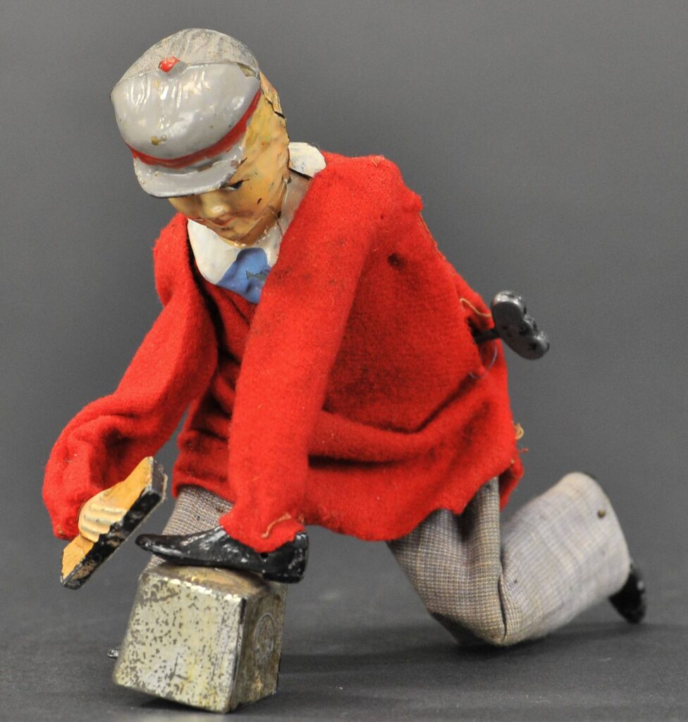 Le petit décrotteur - The little blackboot - Fernand Martin Tin Toys