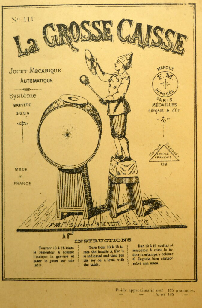 La Grosse Caisse from 1889 - Fernand Martin Tin Toys