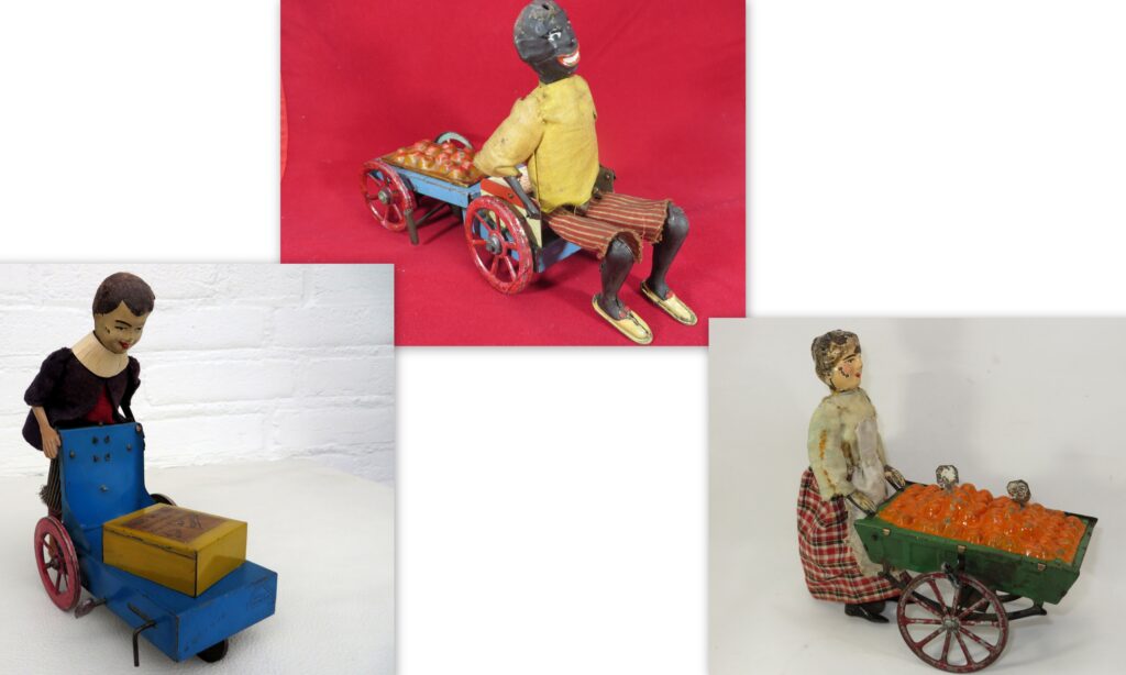 Martin Toys with a candy container ? - Fernand Martin Tin Toys