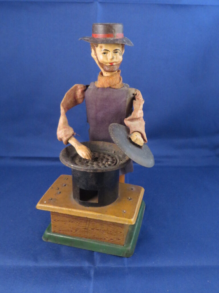 The inventor of the toy: Chauds les Marrons. - Fernand Martin Tin Toys